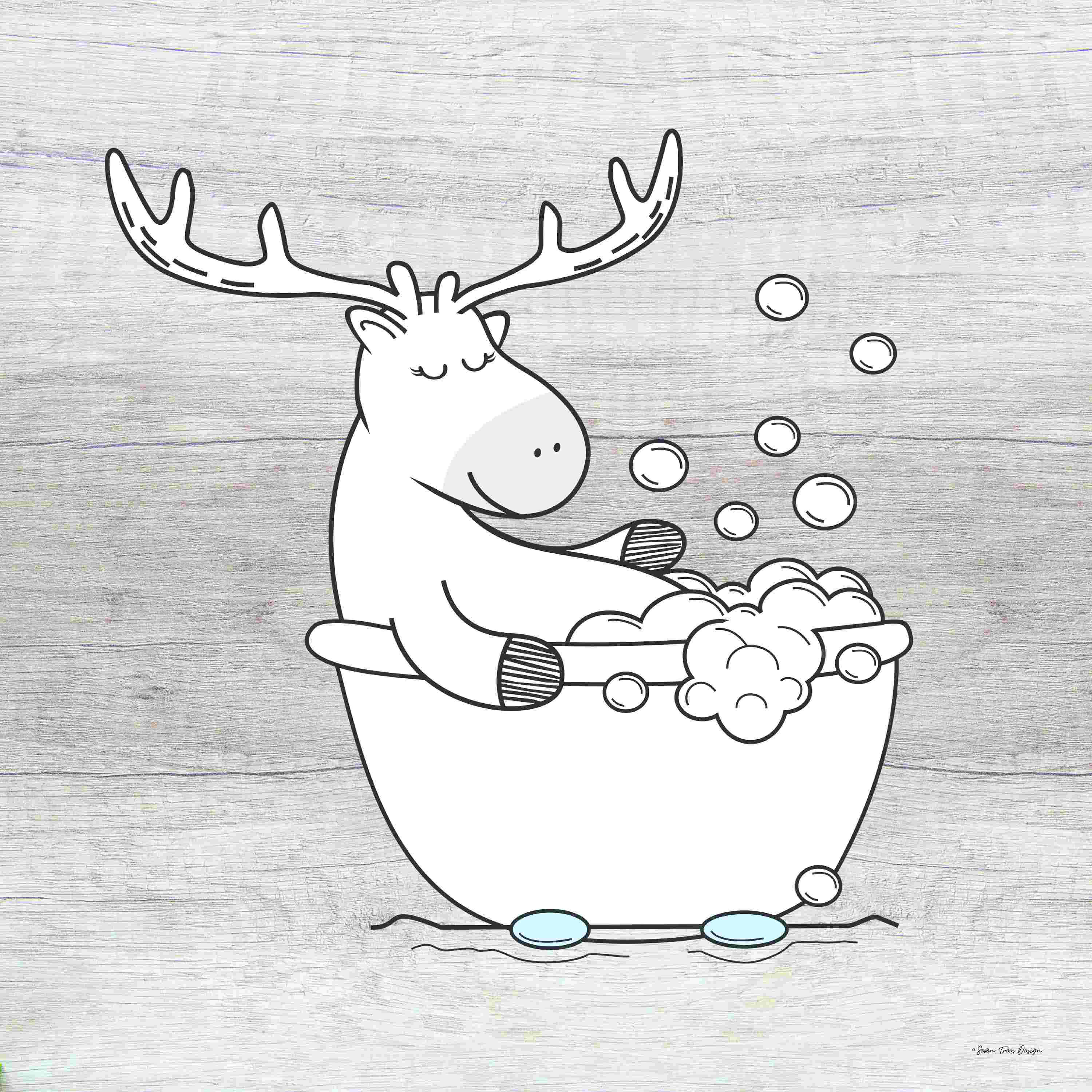 Trinx Deer Bathroom - Wayfair Canada