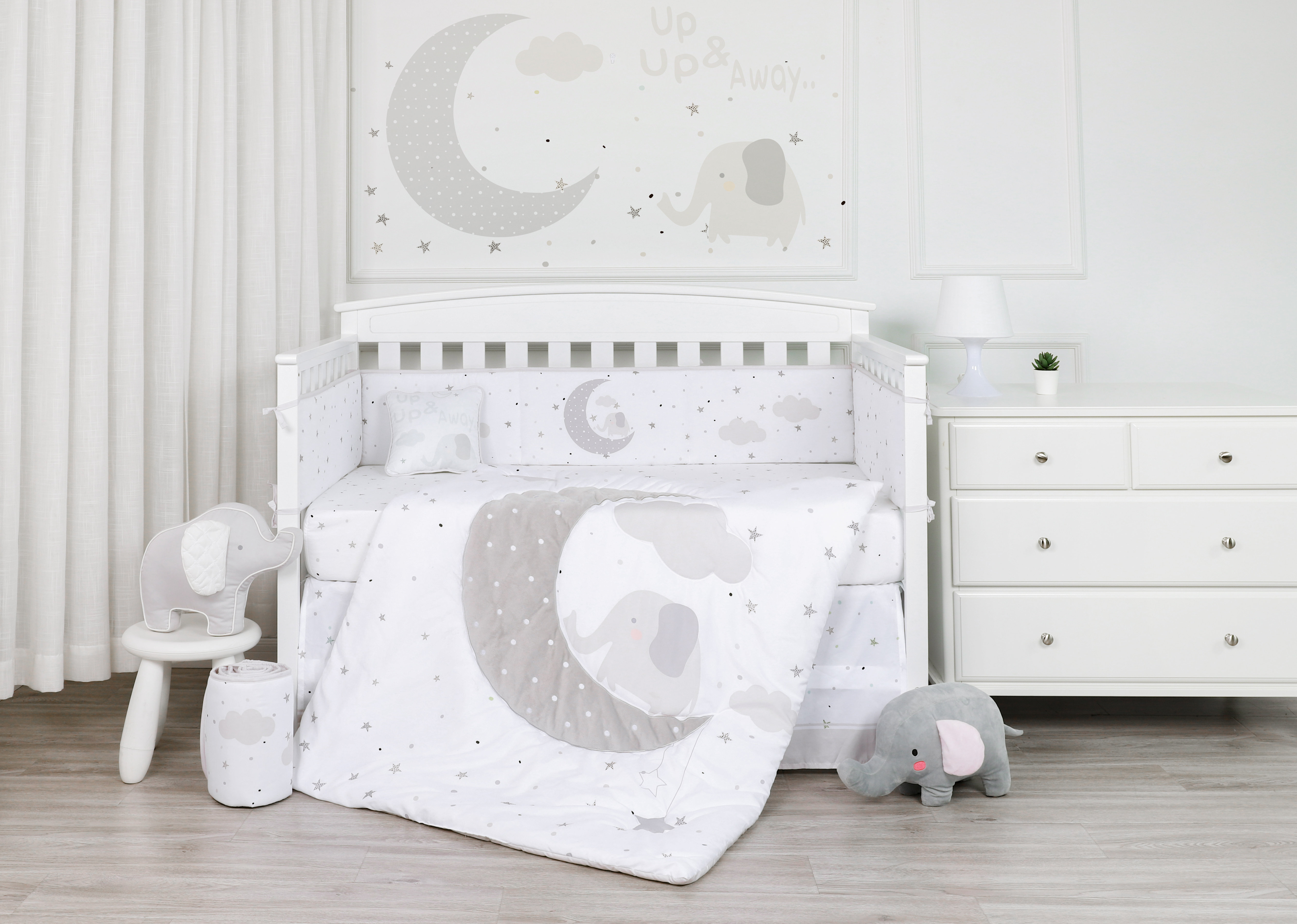 Harriet Bee Mccarroll Good Moon'n 5 Piece Crib Bedding Set & Reviews ...