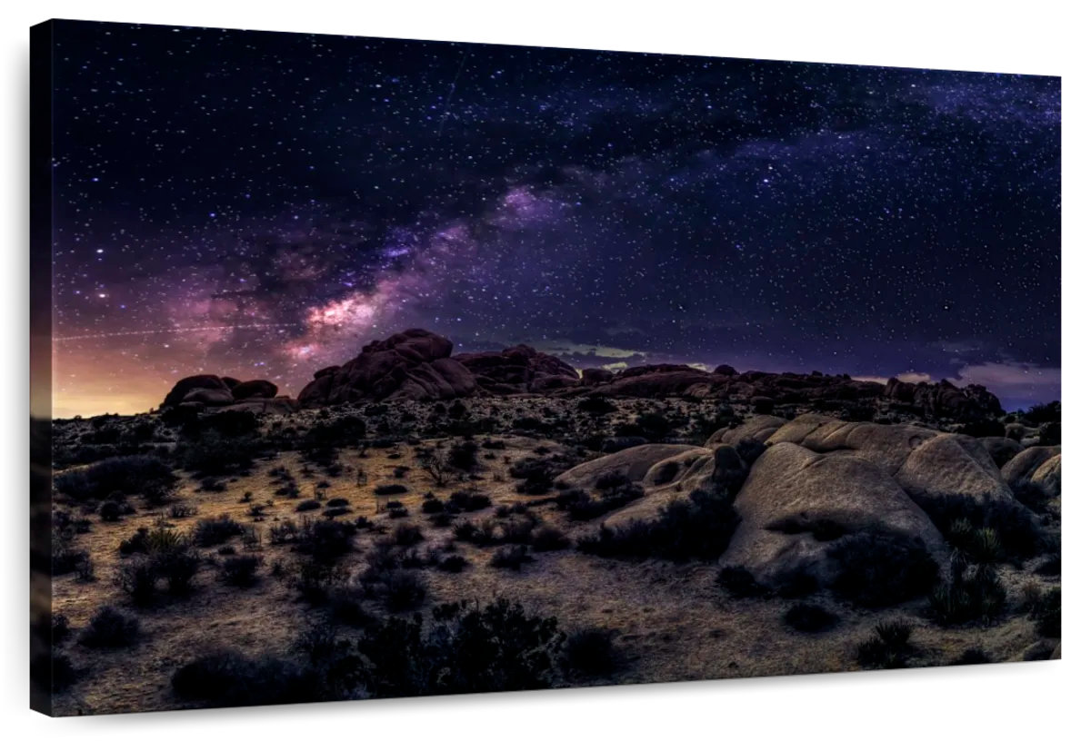 Ebern Designs Oberle Milky Way Over Big Bend | Wayfair