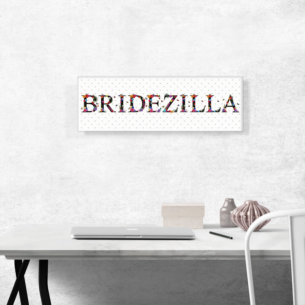 ARTCANVAS BRIDEZILLA Girls Room Decor Canvas Art Print - Wayfair Canada