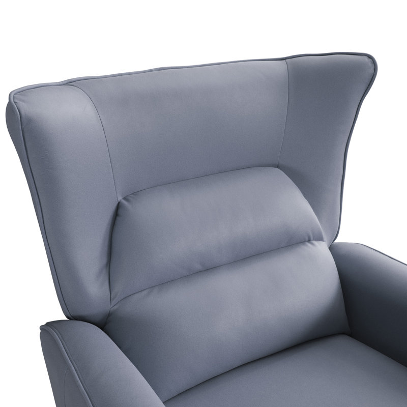 Red Barrel Studio® 35.8'' Wide Modern and Soft Power Swivel and Rocker ...