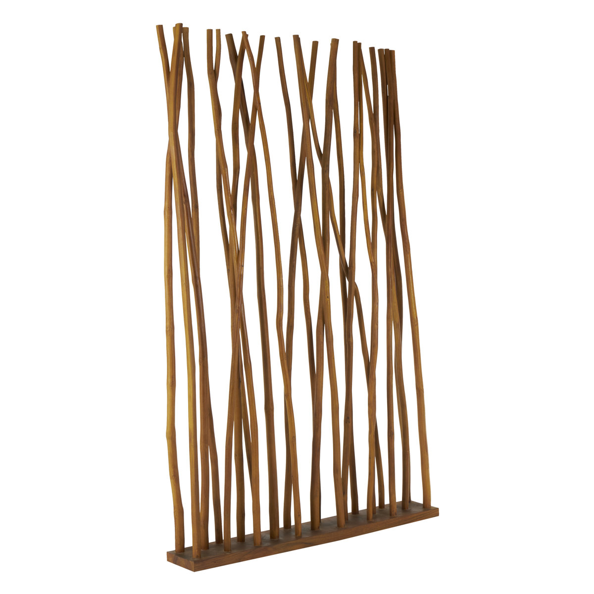 Loon Peak® Jadi 50'' W x 82.5'' H Solid Wood Single Panel Room Divider ...
