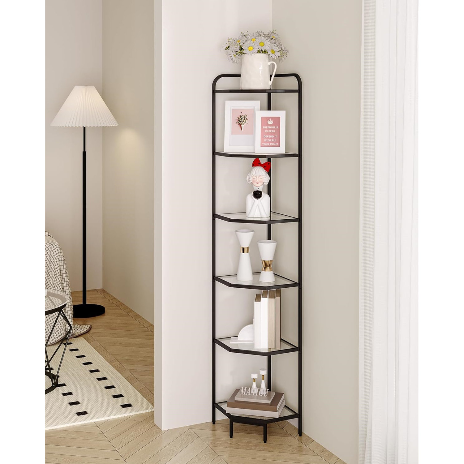 Latitude Run Corner Shelf Stand | Wayfair.co.uk