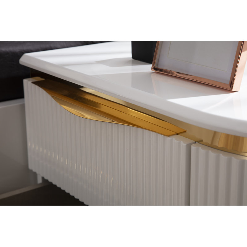 Mercer41 Eward Left Nightstand & Reviews | Wayfair