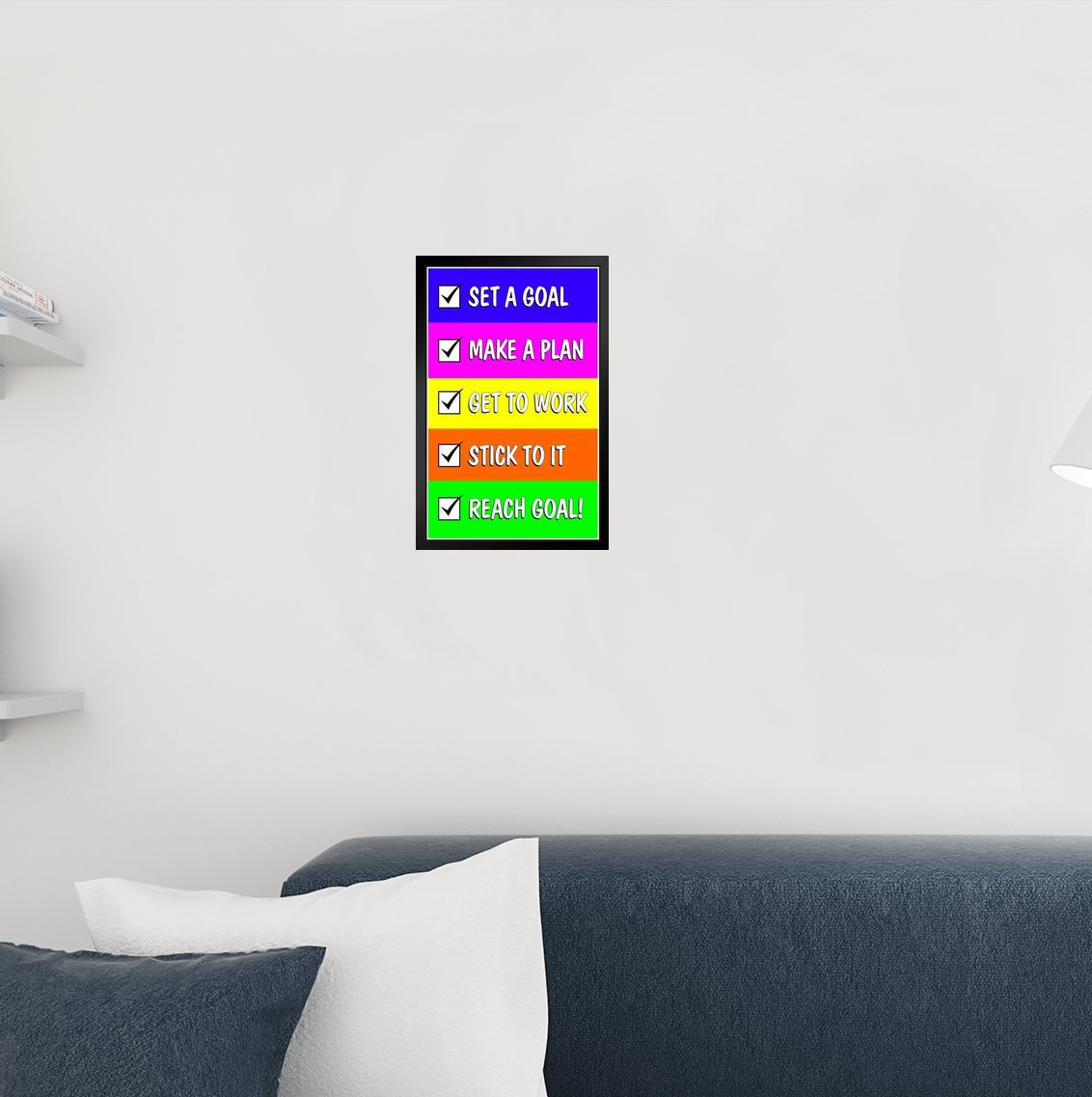 Trinx Steps To Reaching A Goal Bright Colours Motivational ...