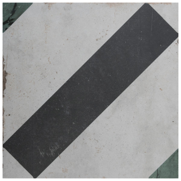 Merola Tile Renaissance Deco 8" x 8" Porcelain Wall & Floor Tile | Wayfair