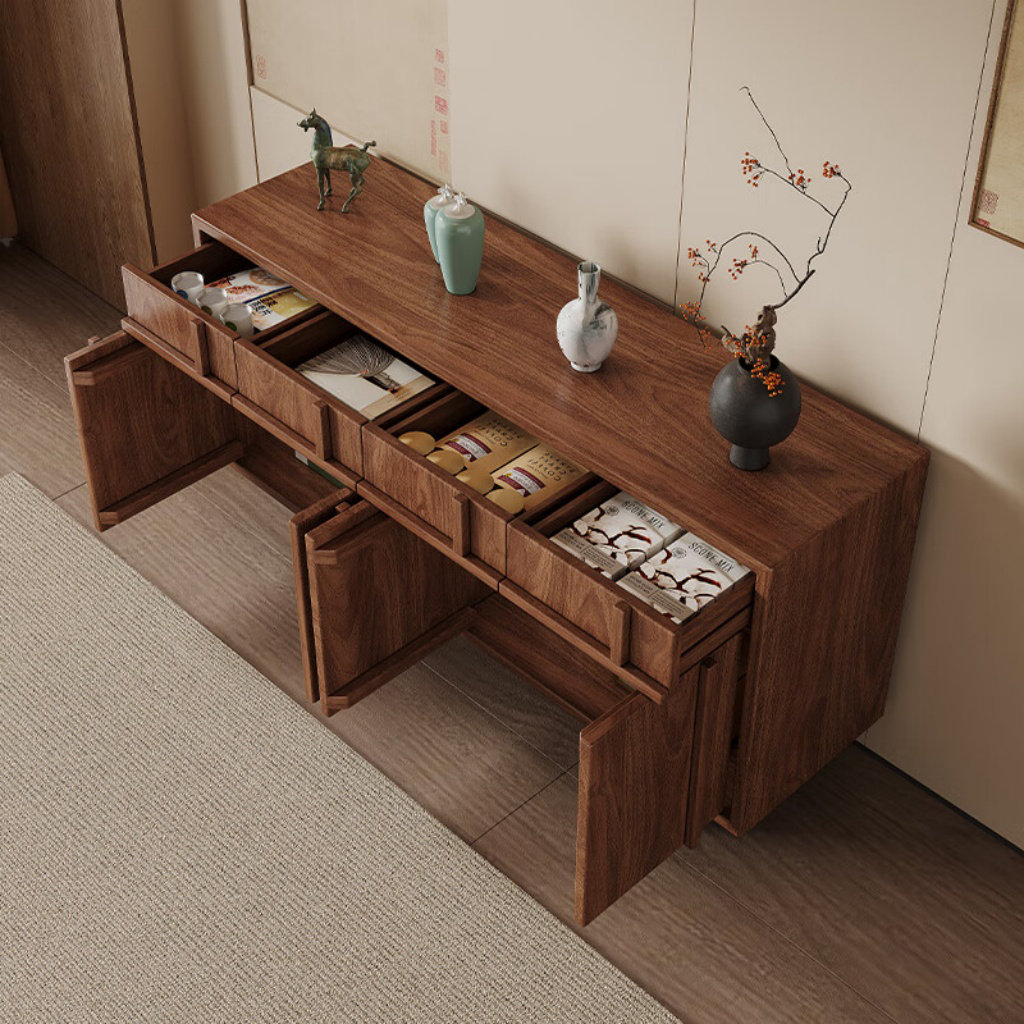 Ebern Designs Retro Bone Line Sideboard | Wayfair