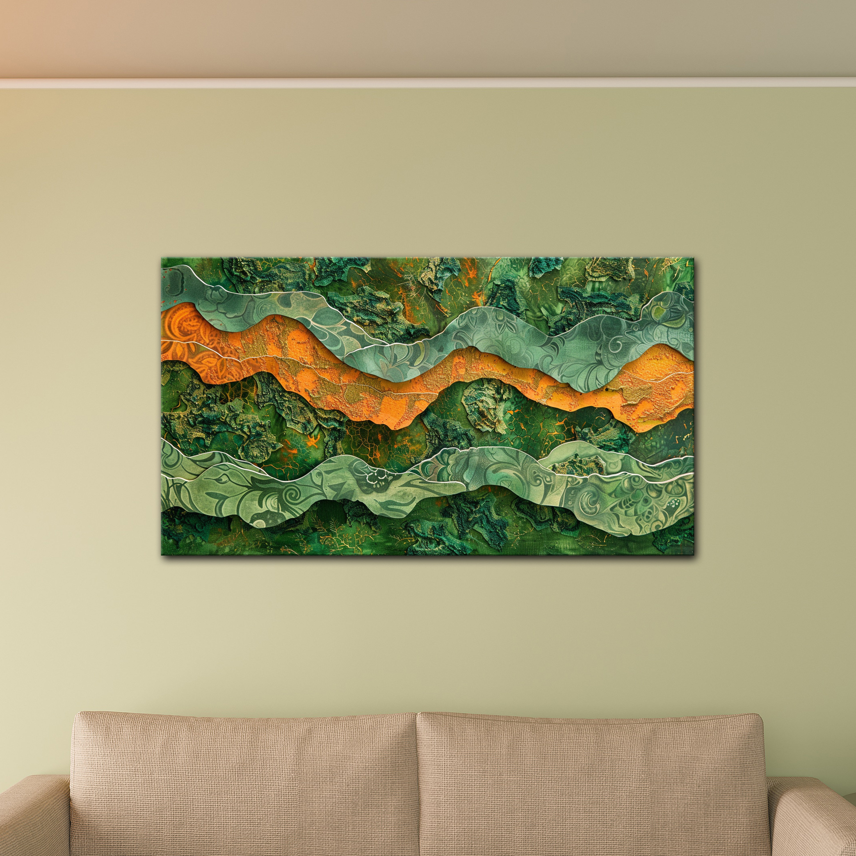 Wrought Studio™ Blazemoss Fold? by Genie's Poems - Print Wall Art Work ...