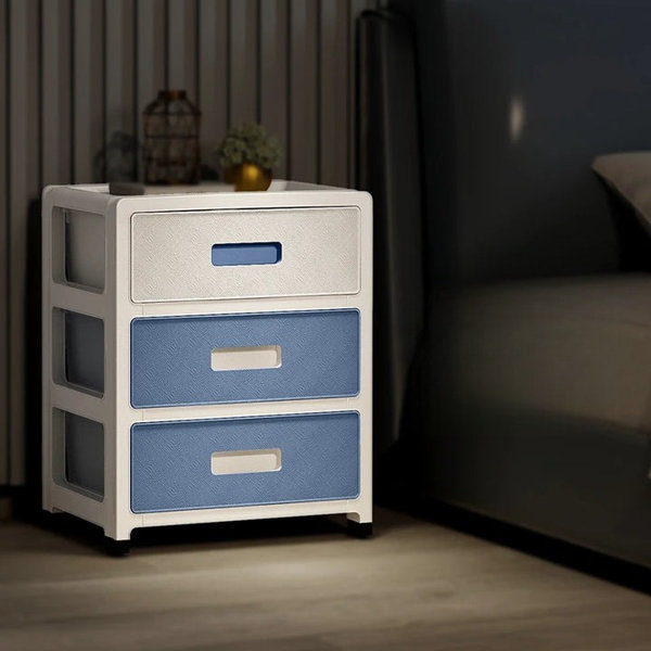 Rebrilliant Hinerman Multiple Materials Bedside Table | Wayfair.co.uk