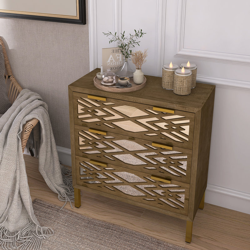 Mercer41 Iron Accent Chest | Wayfair