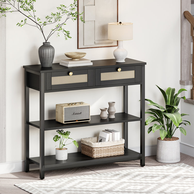 Mercer41 Jennabella 31.5'' Console Table with Drawers & Reviews | Wayfair