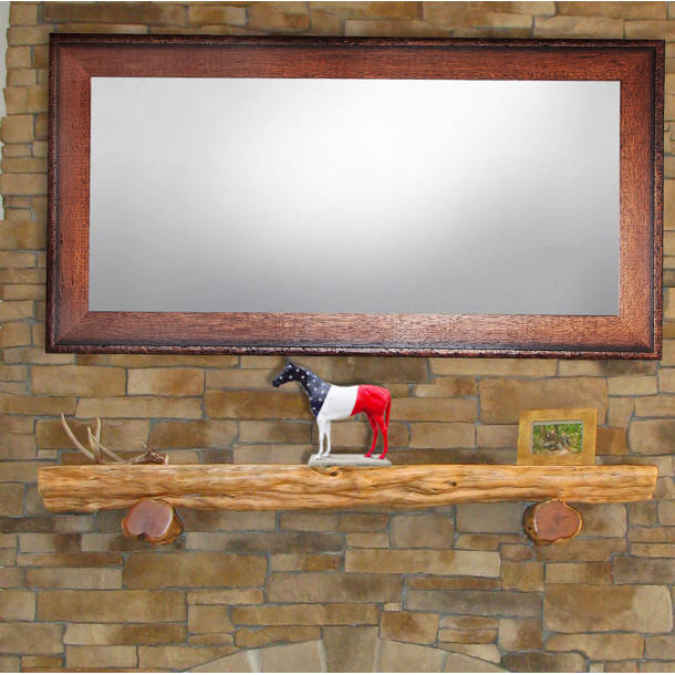 Union Rustic Hinatea Wood Rectangle Wall Mirror | Wayfair