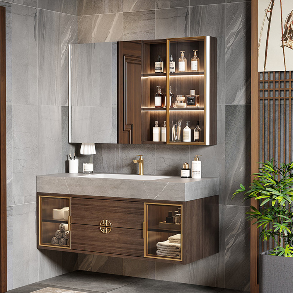 Backop Simple and retro style bathroom cabinet | Wayfair