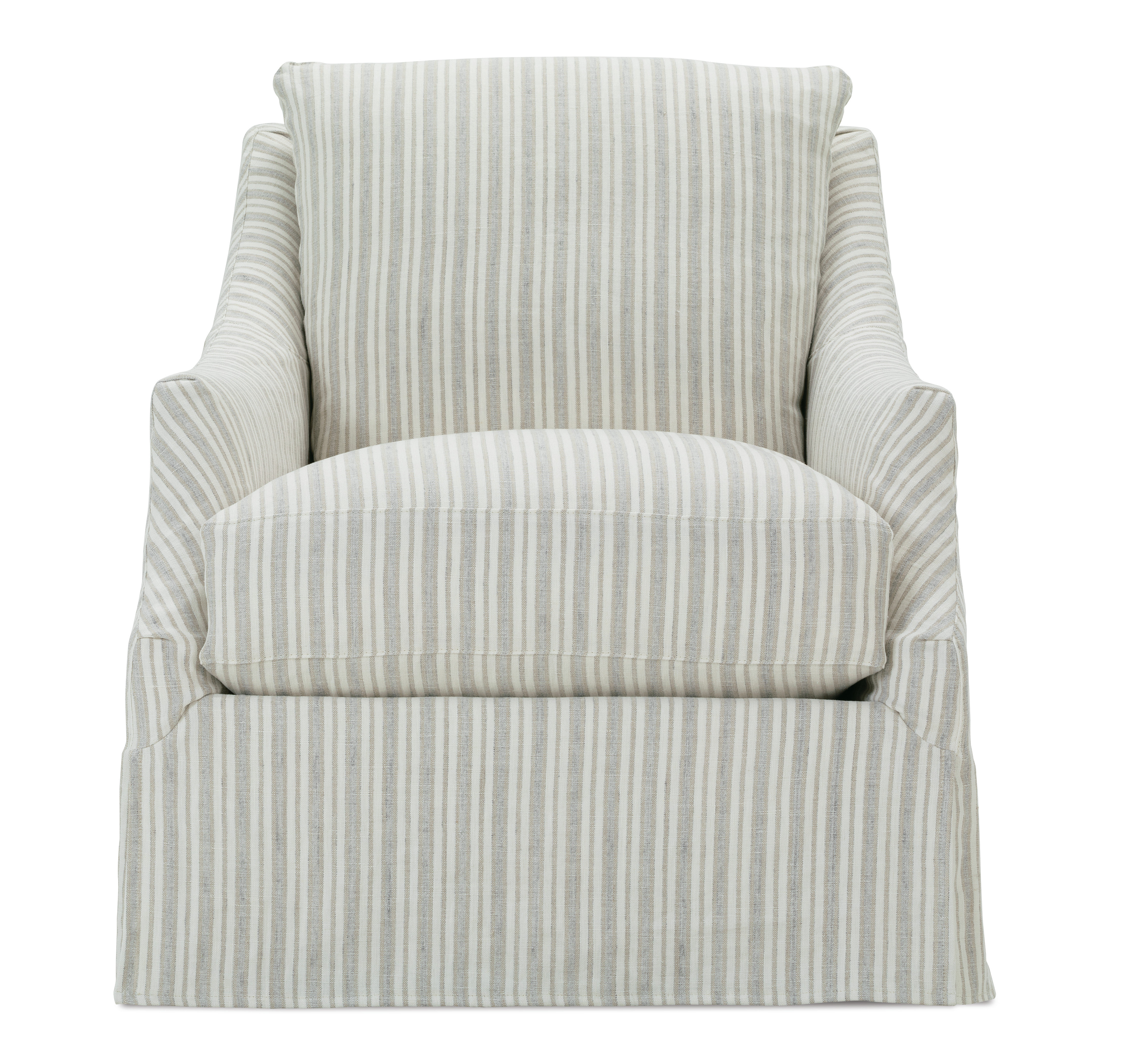Rowe Furniture Kara Slip Swivel Chair | Perigold