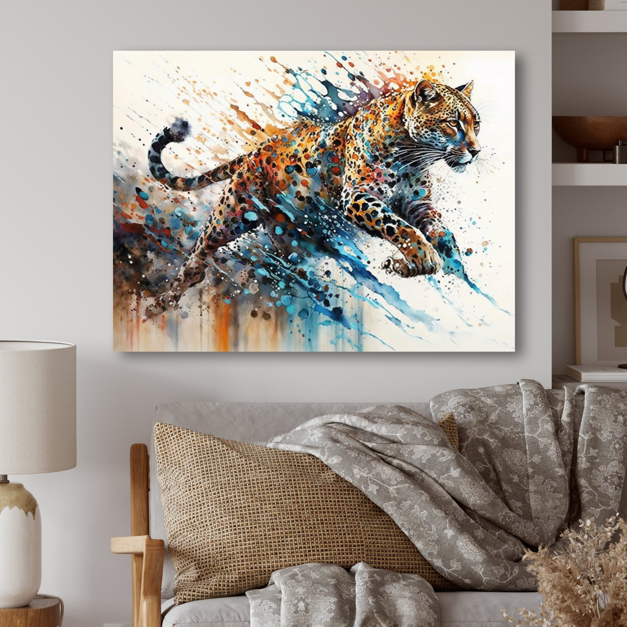 Bungalow Rose Cheetah - Print on Canvas - Wayfair Canada