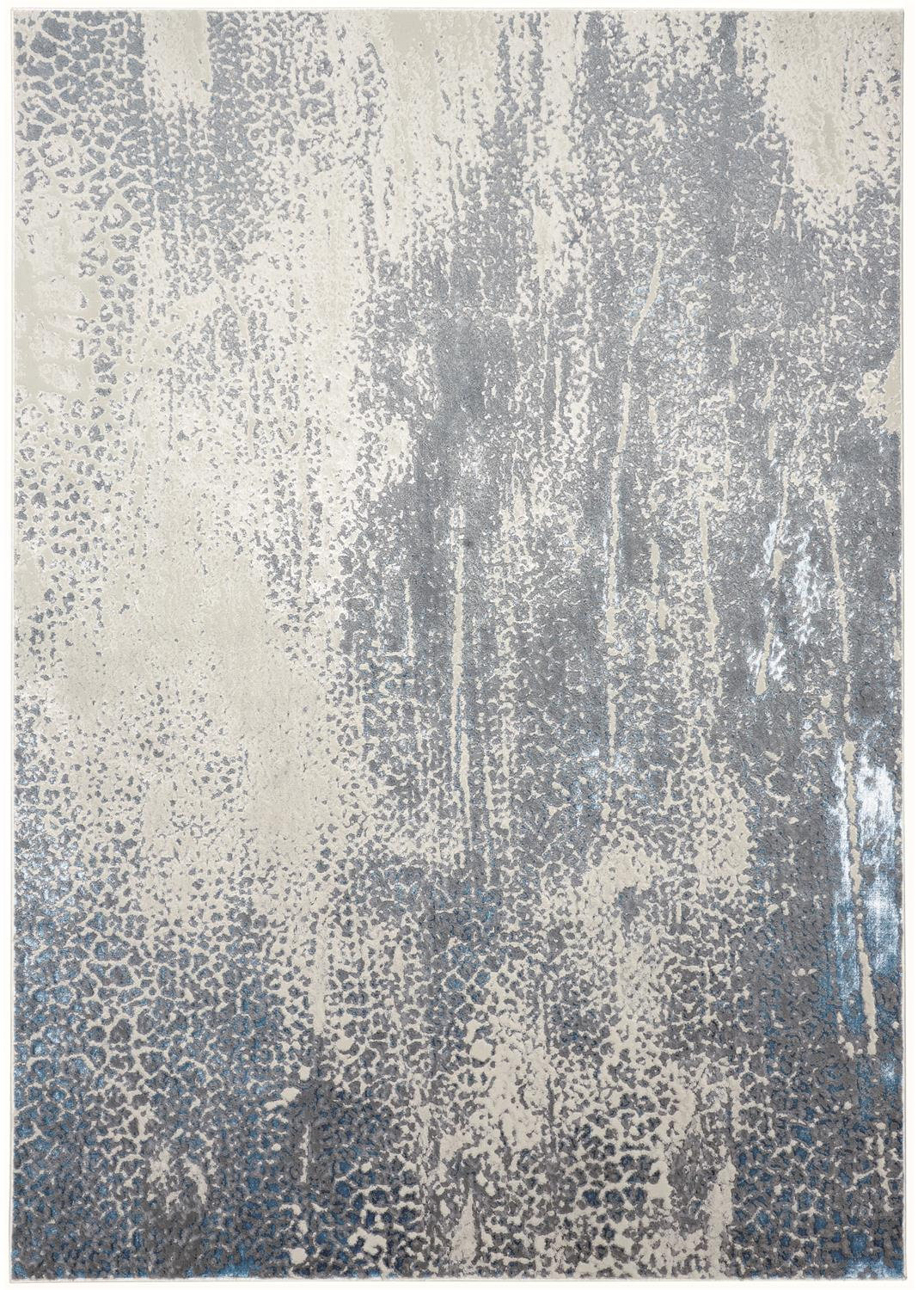 Wade Logan® Caniyah Abstract Power Loom Gray Area Rug | Wayfair