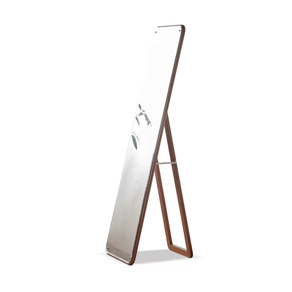 Dainty Table TM673911254666DT&Color Solid Wood Rectangle Floor Mirror ...