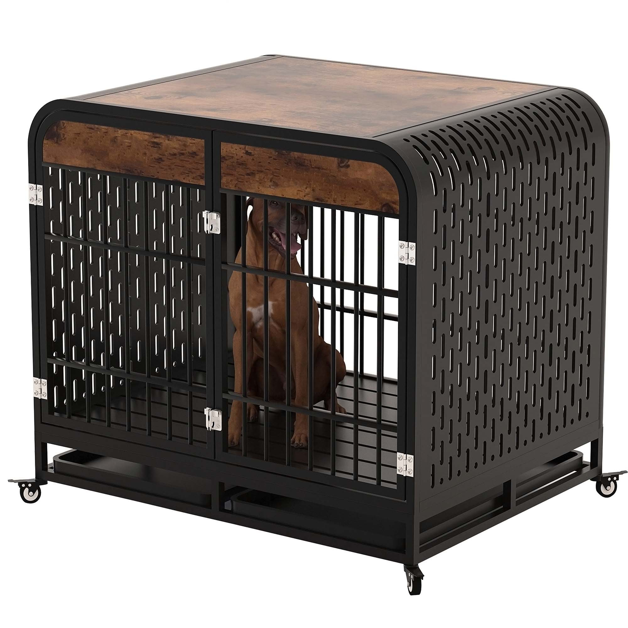 Elegance Plexi Home Dog Crate Furniture, Dog House | Wayfair