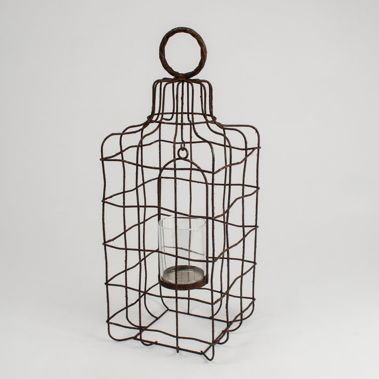 Brambly Cottage Caged Hanging T-Light Holder | Wayfair.co.uk