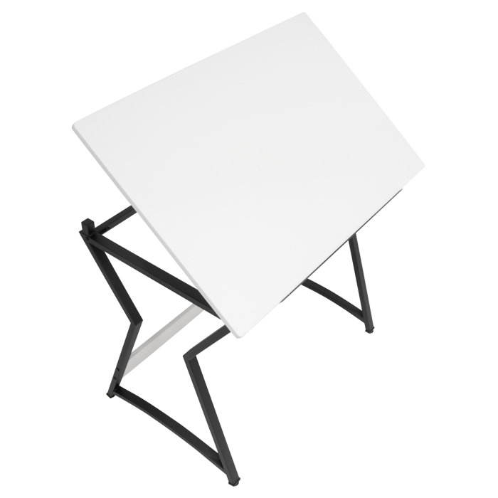 Studio Designs Hourglass Craft Table, Angle Adjustable Drafting Table ...