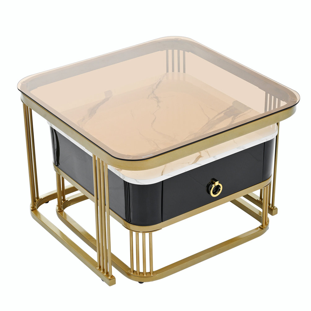 Mercer41 Markal Nesting Coffee Table | Wayfair