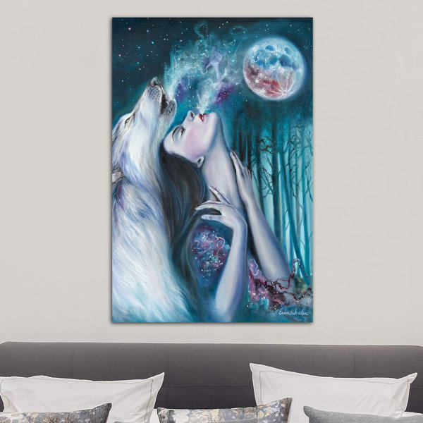 Bless international Moon Howl by Erica Wexler Print - Wayfair Canada