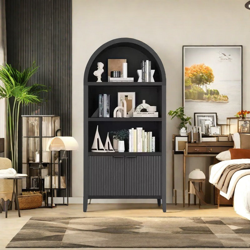 Parttlion Ancient style solid wood bookcase | Wayfair