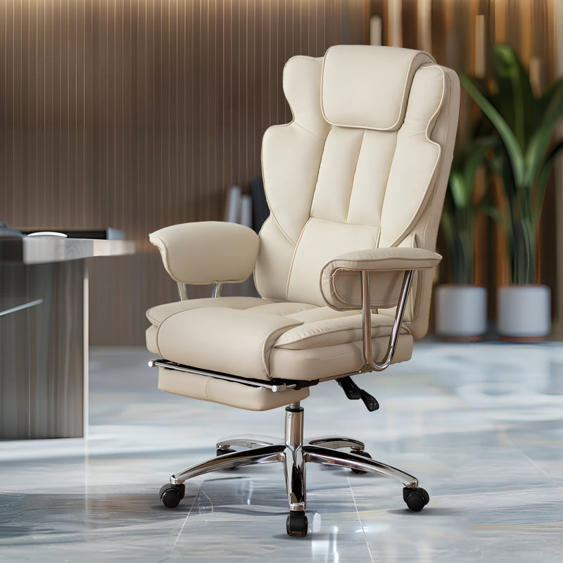 Latitude Run® Denise Office Executive Chair With Footrest Management ...