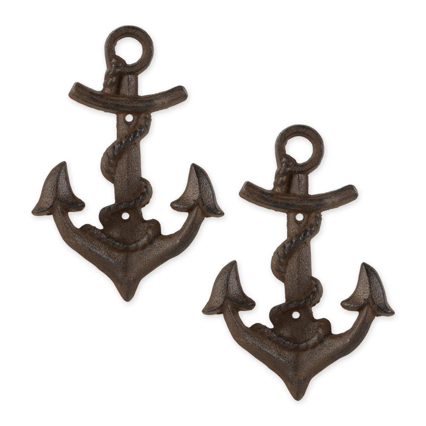 Fantasy Gifts ANCHOR WITH ROPE WALL HOOK SET/2 | Wayfair