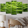 Design Art Green Fern Scenery II - Ferns Metal Art Print Set | Wayfair