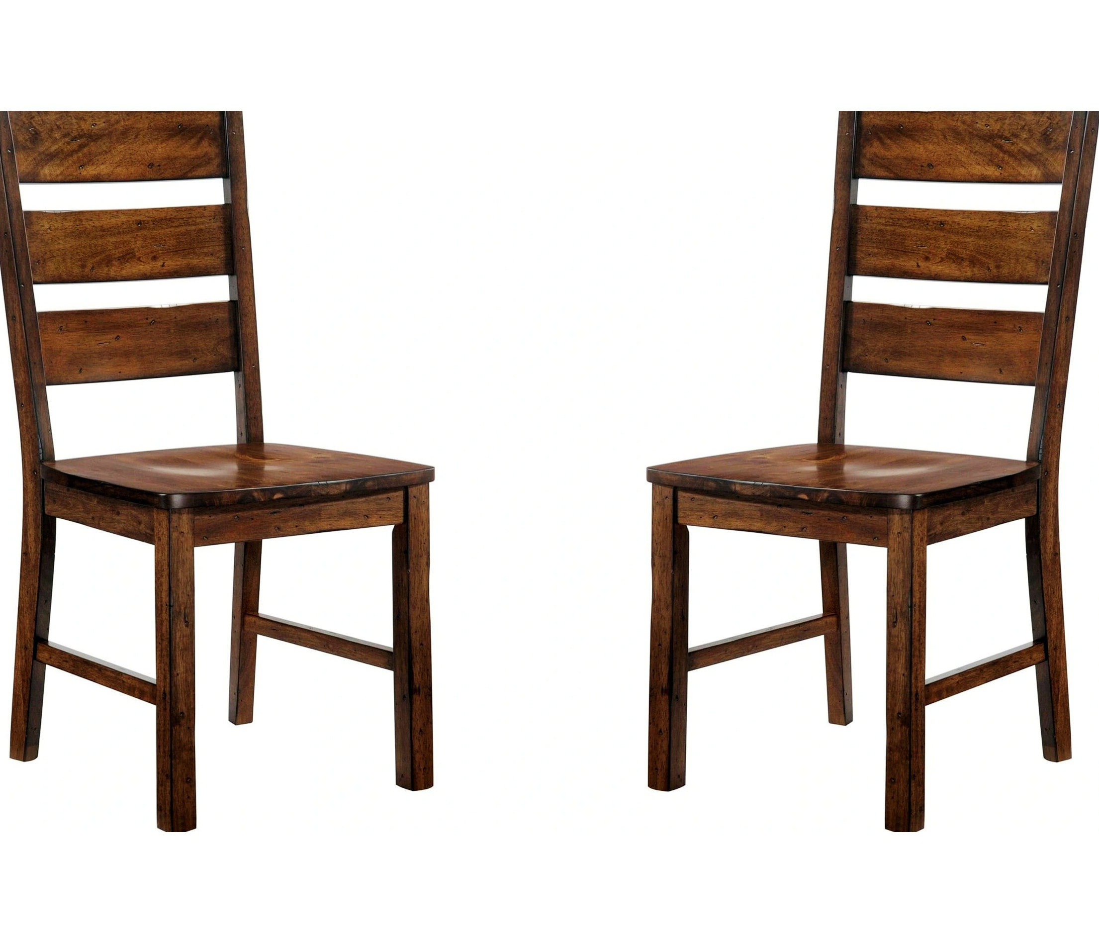 Red Barrel Studio® Industrial Style Kitchen Set Of 2 Dining Chairs ...