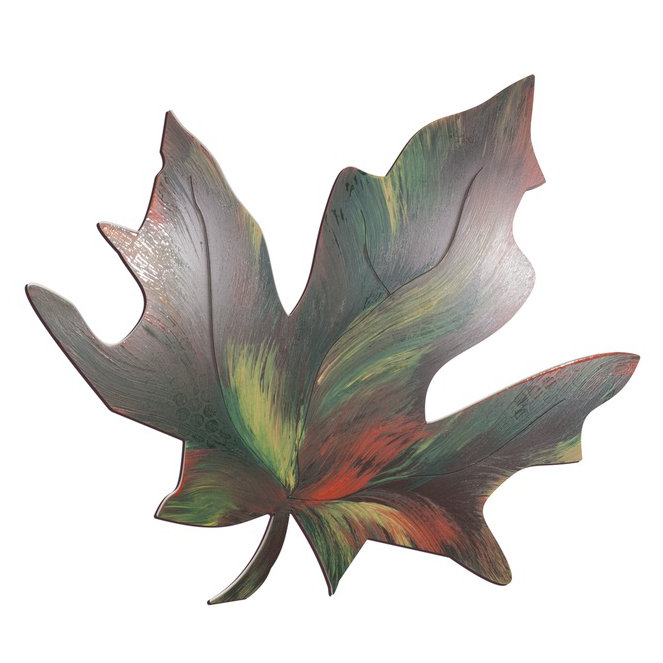 Letter2Word Leaf by Sally Dailey Original Painting - Wayfair Canada