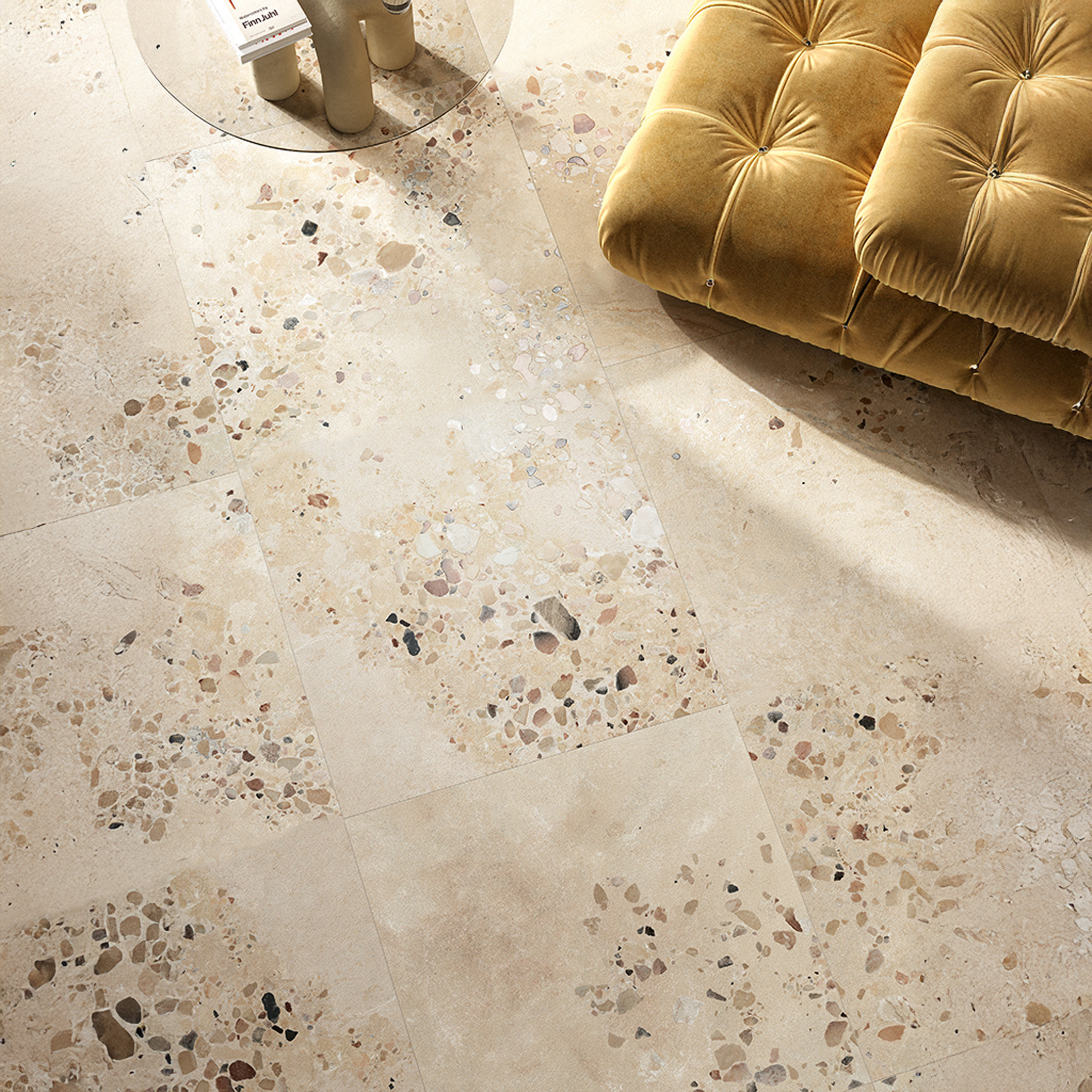 Encore Surfaces Cocci Siciliani 24" x 48" Italian Terrazzo Porcelain ...