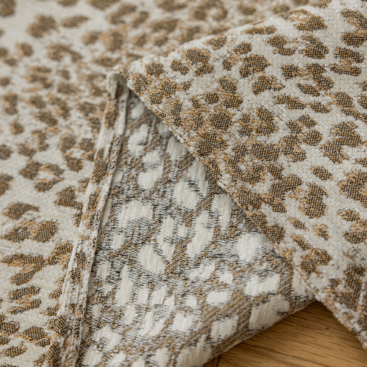 Mercer41 Luxury Jacquard Leopard Print Chenille Couch Cover | Wayfair