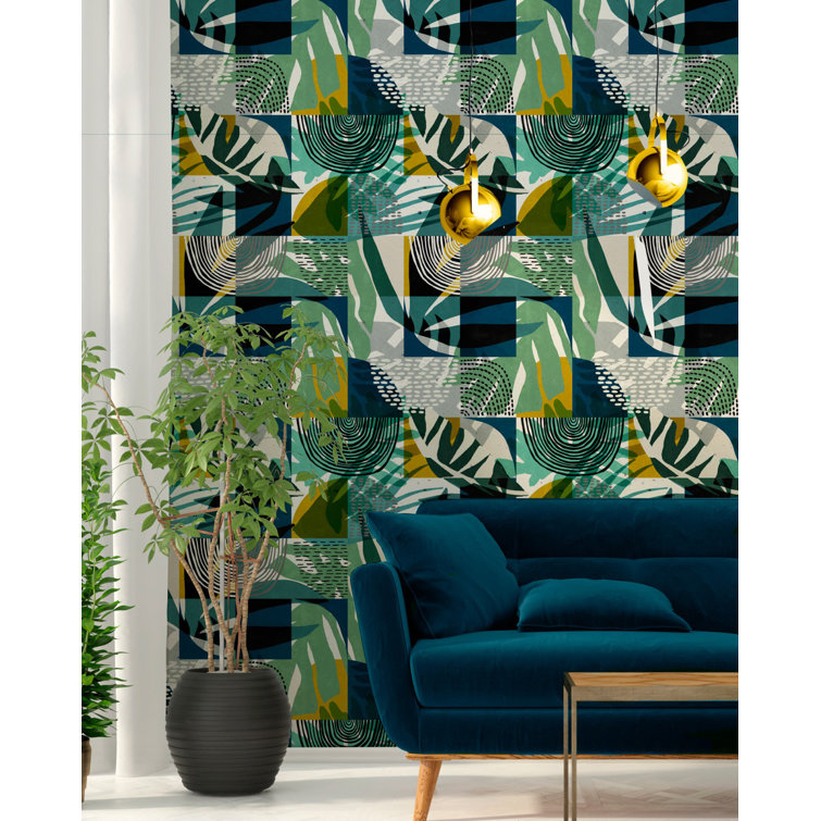 Mind The Gap The Art Of Abstract Abstract Wallpaper Roll | Perigold