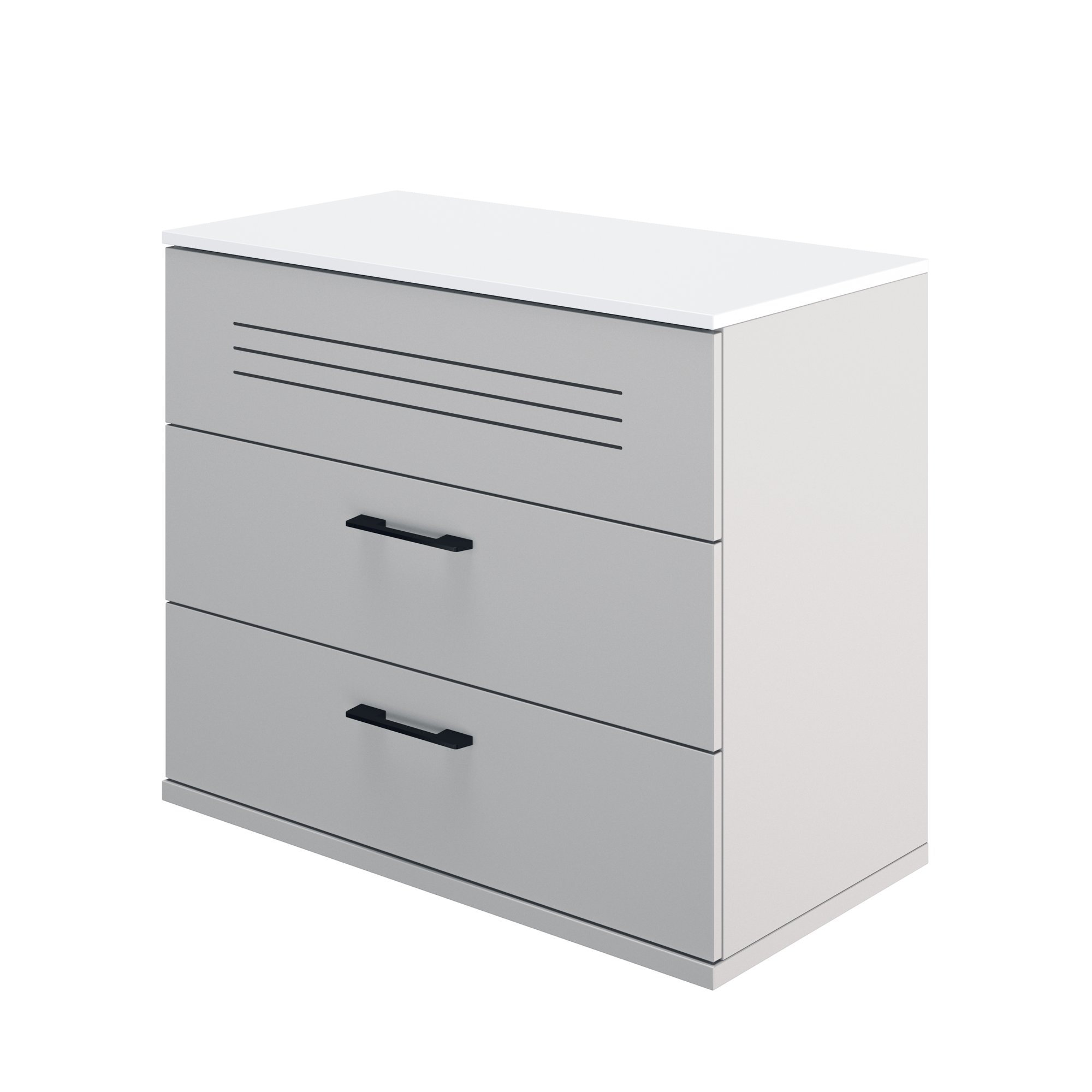 17 Stories Jamorie 3 Drawer 85Cm W Chest of Drawers | Wayfair.co.uk