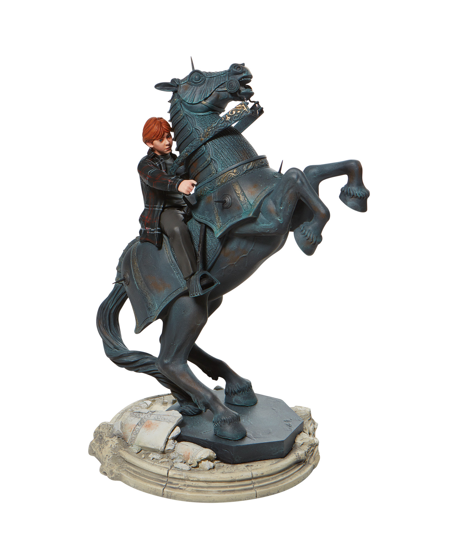 enesco Wizarding World of Harry Potter Ron On Chess Horse Figurine 12.5 ...