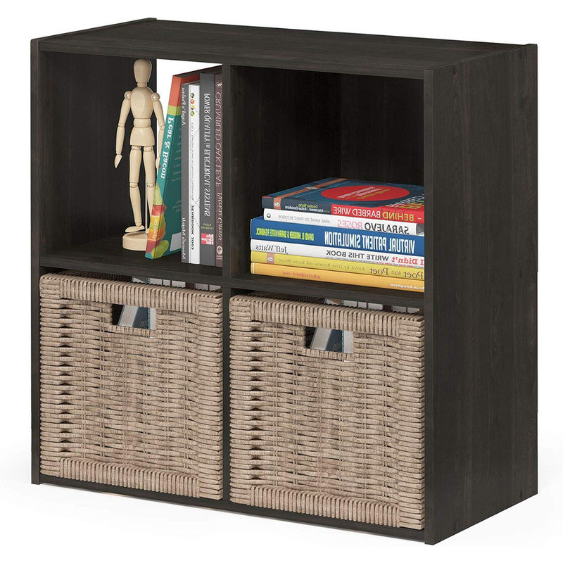 Highland Dunes Contemporary Cubic Storage Cabinet, Floor Mount, Cubby ...
