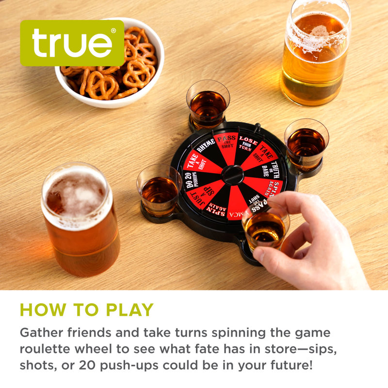 True Party Roulette Shots Drinking Game | Wayfair