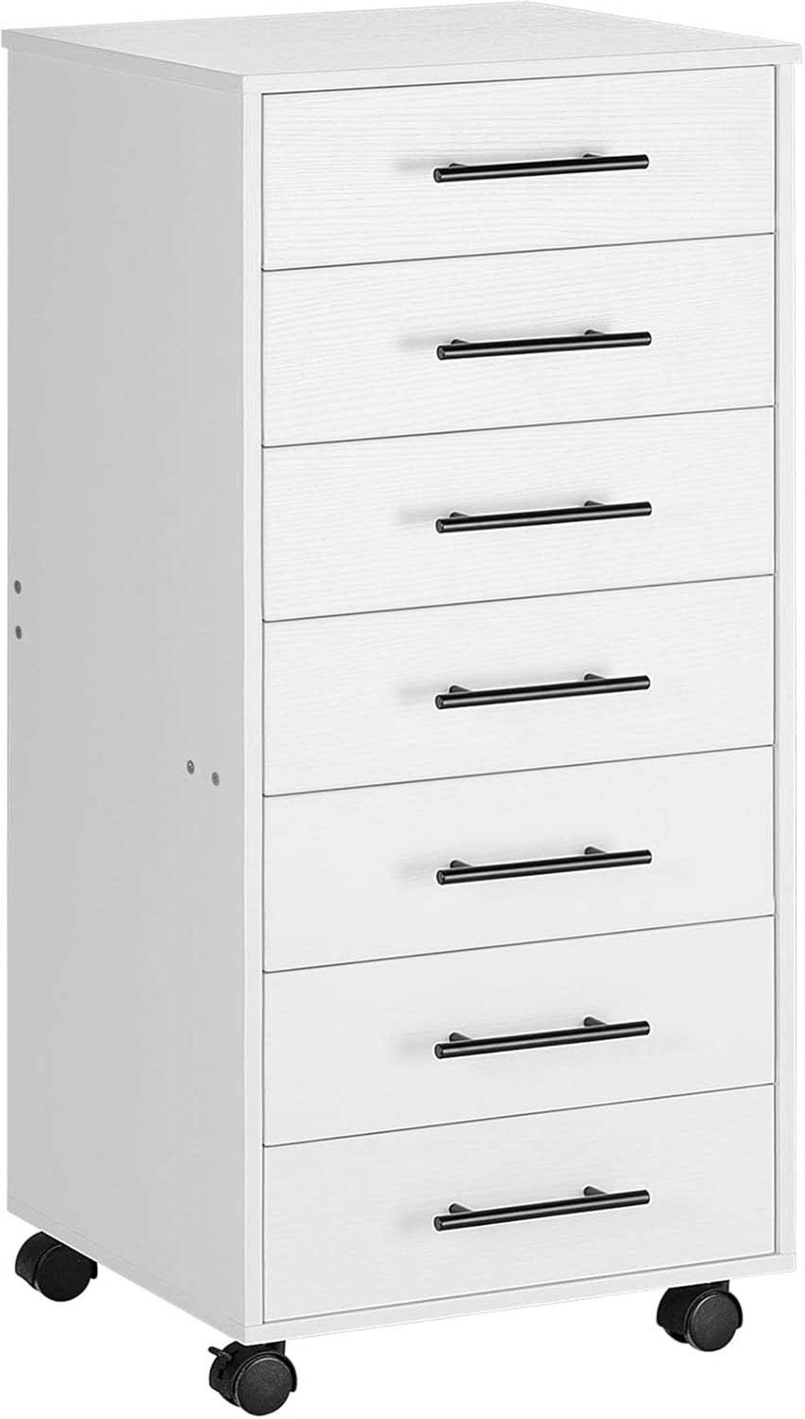 Ebern Designs 7-Drawer Chest, File Cabinet, Wooden File Cabinet, Office ...