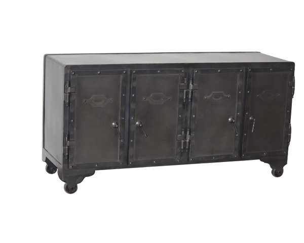 Williston Forge Camarena Vault Metal Modern Sideboard/Buffet | Wayfair