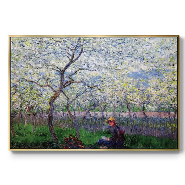 WexfordHome " An Orchard In Spring, 1886 " | Wayfair