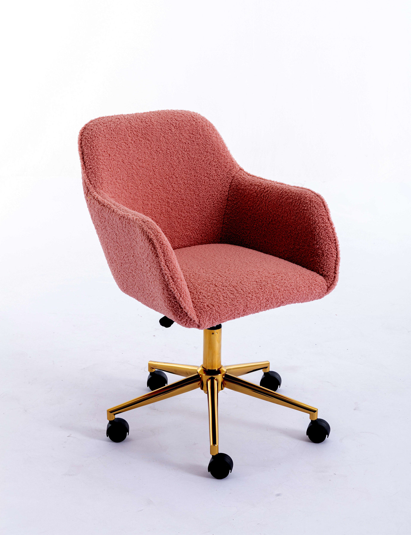 Mercer41 Versatile Adjustable Office Chair With Metal Legs And Smooth ...
