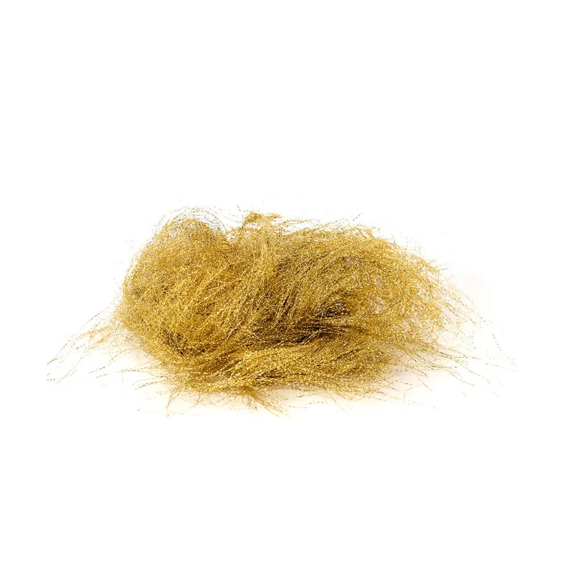 Kurt Adler Iridescent Angel Hair Tinsel, Gold, 15G | Wayfair