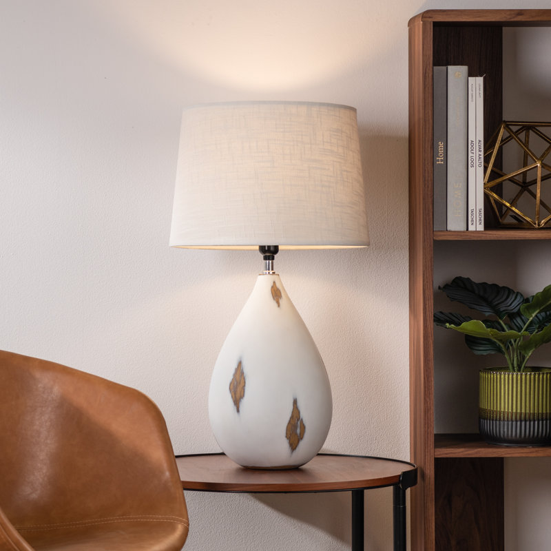 Rosecliff Heights Whitewash Resin 24 inch Table Lamp | Wayfair