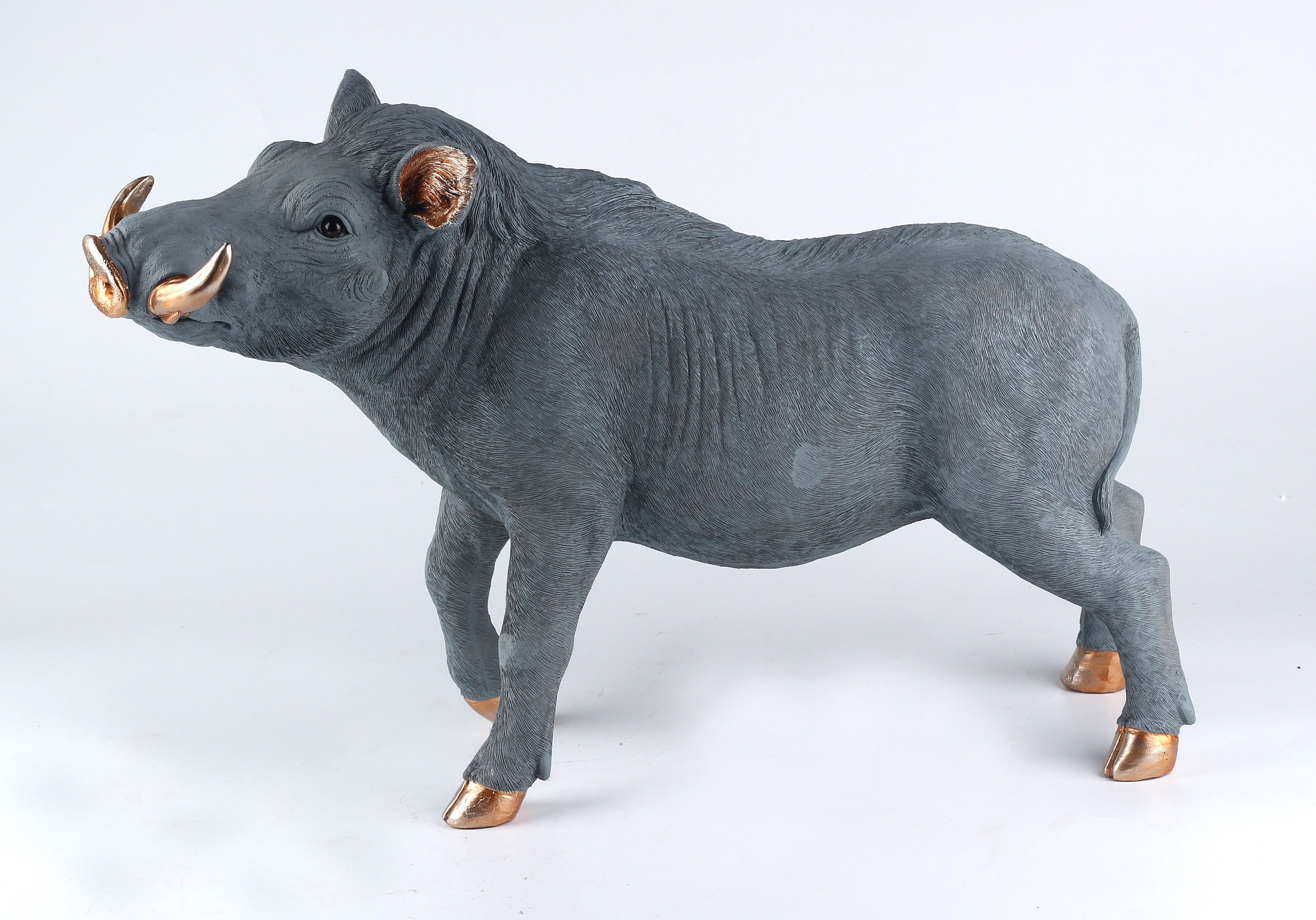The Seasonal Aisle West Wild Boar Statue | Wayfair.ie