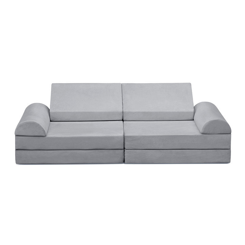Ebern Designs Modular Play Sofa,8-Pieces Convertible Modular Play Sofa ...