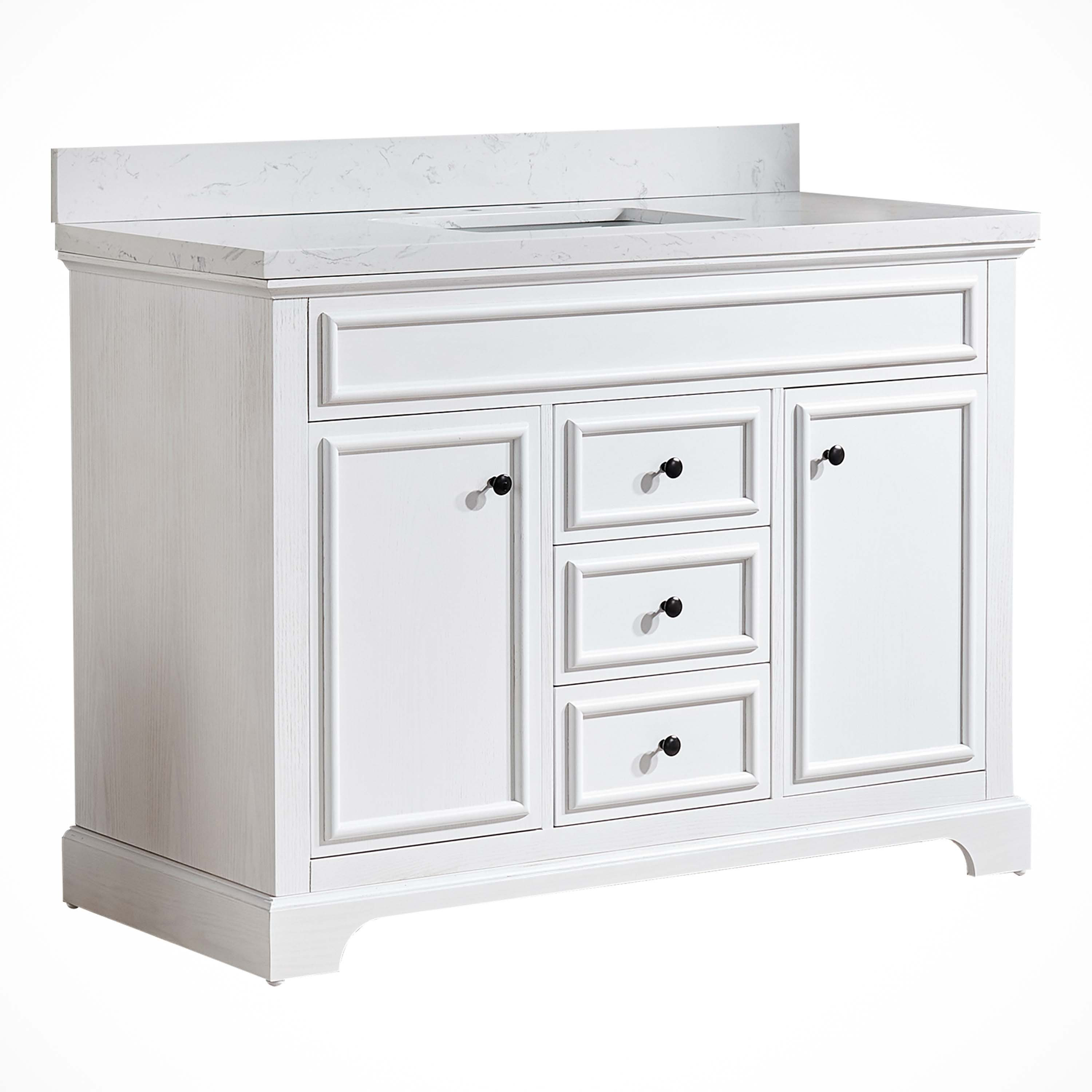 Darby Home Co Fully Assembled 48'' Freestanding Single Bathroom Vanity ...