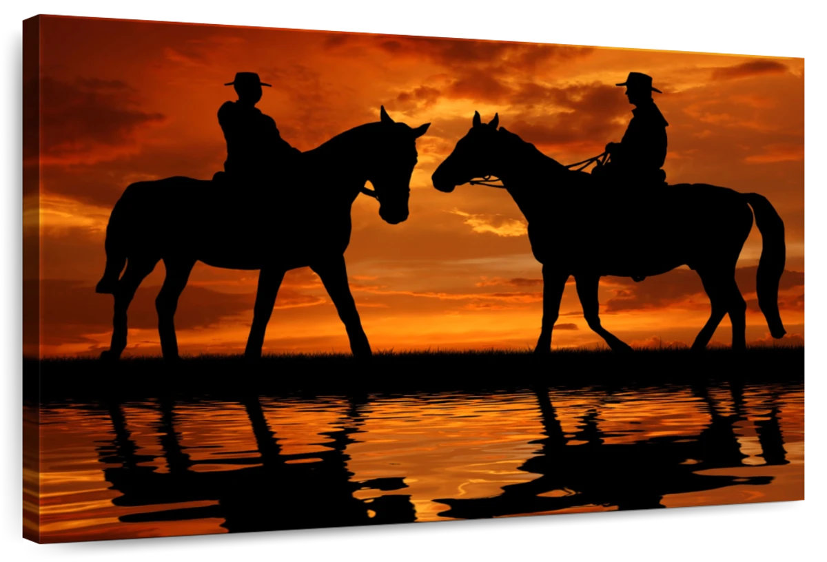 Union Rustic Lelar Cowboy Duo | Wayfair