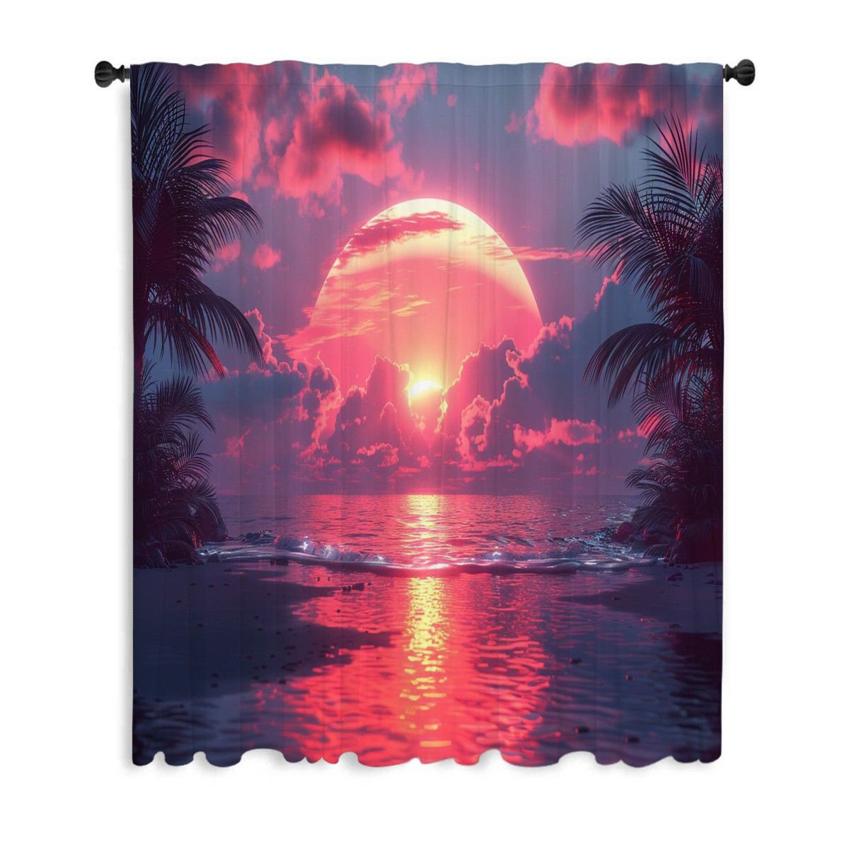 Wildon Home® Neliyah Polyester Blackout Filters Out A Lot Of Light ...